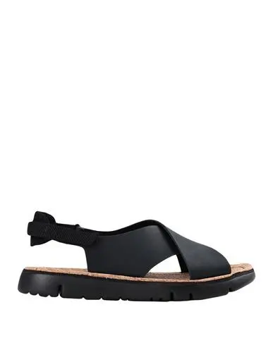 Camper Oruga Sandal Sandals Size Calfskin - Black