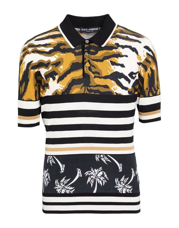 Dolce & Gabbana Polo Shirt Size Silk