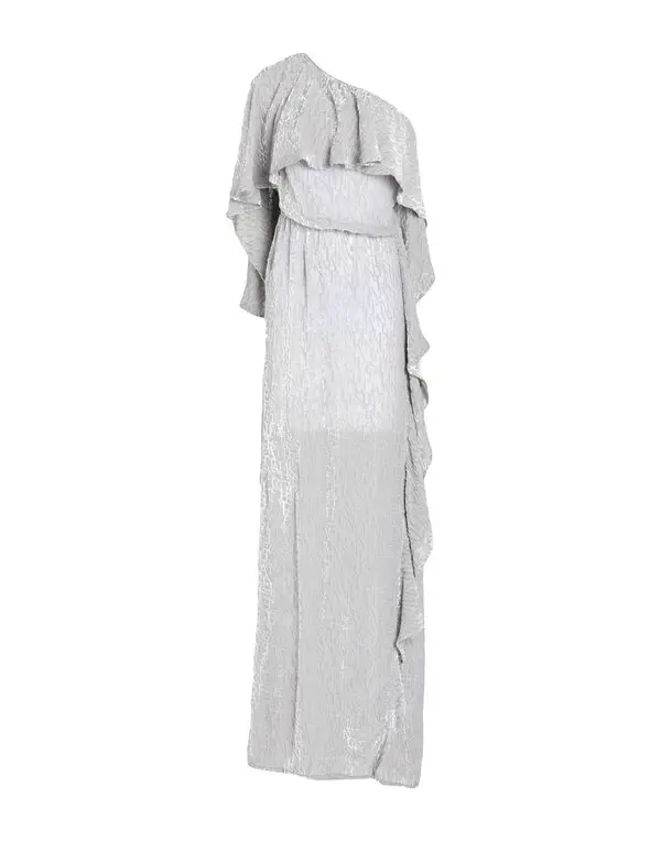 Elisabetta Franchi Red Carpet Maxi Dress - Light Grey