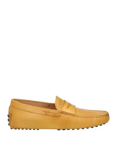TOD'S Loafers In Leather - Yellow
