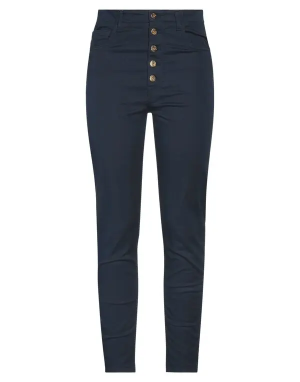CYCLE Slim-leg Stretch Trousers - Dark Blue