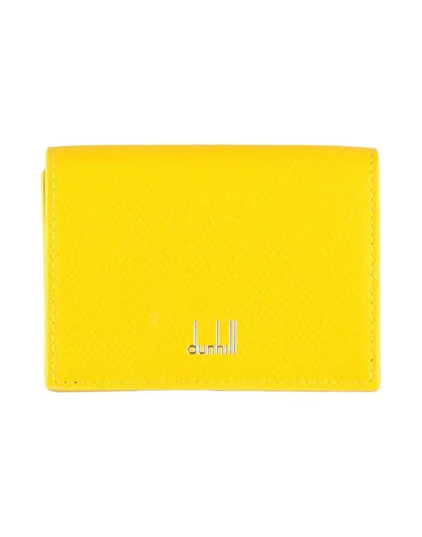 Dunhill Wallet Soft Leather - Yellow