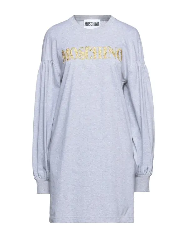 Moschino Mini T-shirt Dress - Light Grey