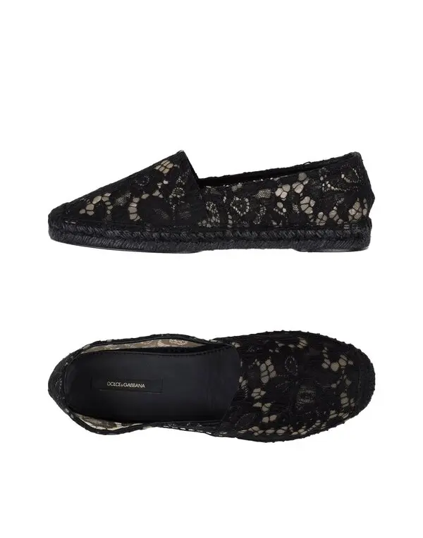 Dolce & Gabbana Lace Espadrilles