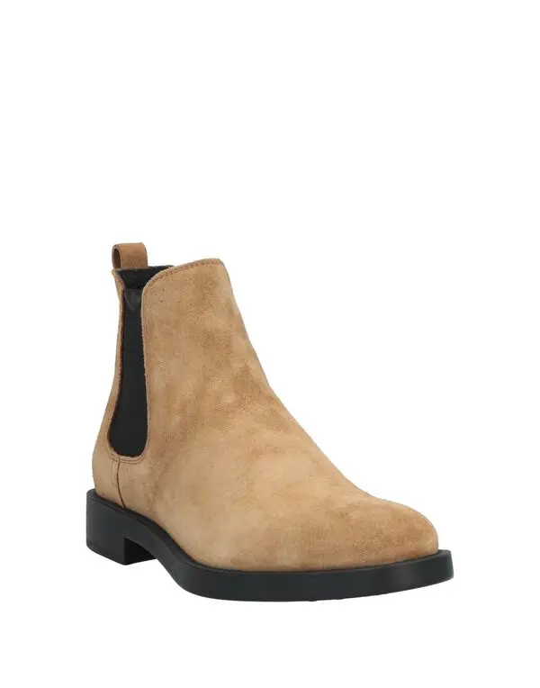 TOD'S Ankle Boots In Leather - Beige