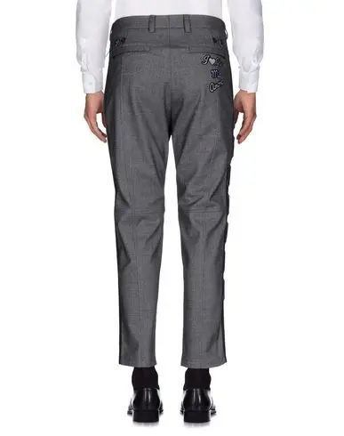 Dolce & Gabbana Casual Pants In Cotton, Wool And Elastane