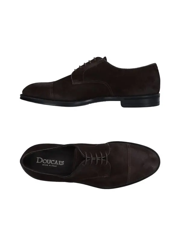 DOUCAL'S Lace-up Shoes Size Leather