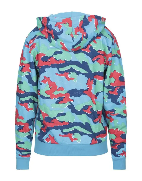 Moschino Camouflage Print Sweatshirt - Blue
