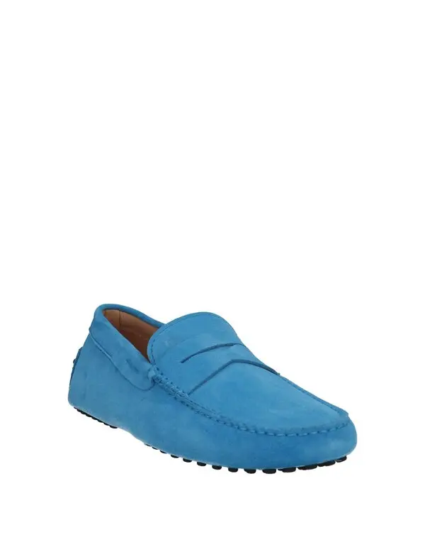 TOD'S Leather Loafers - Blue