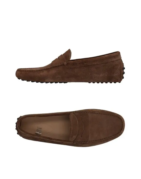 TOD'S Leather Loafers - Brown