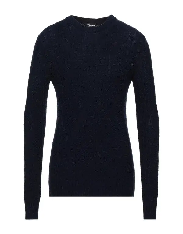 YOON Knitted Sweater - Blue