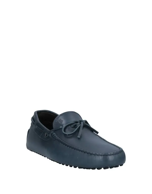 TOD'S Leather Loafers - Blue