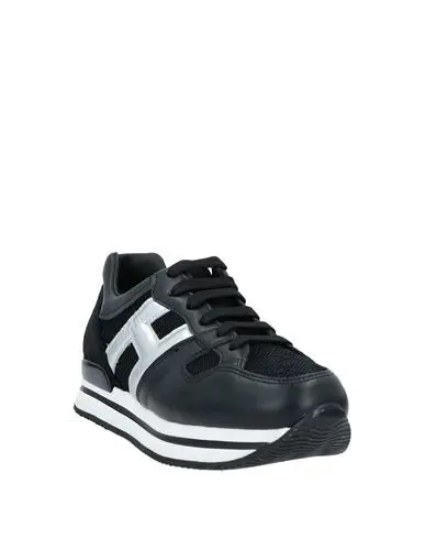 Hogan Leather Sneakers - Black
