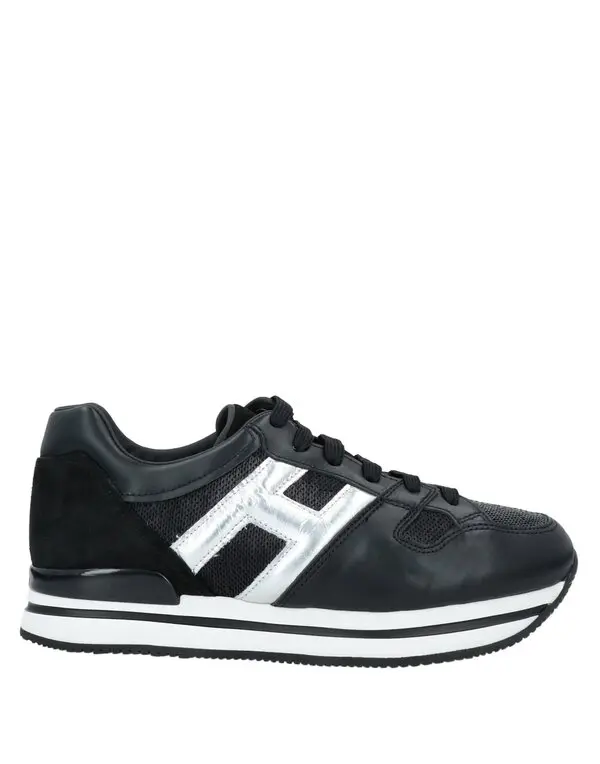 Hogan Leather Sneakers - Black