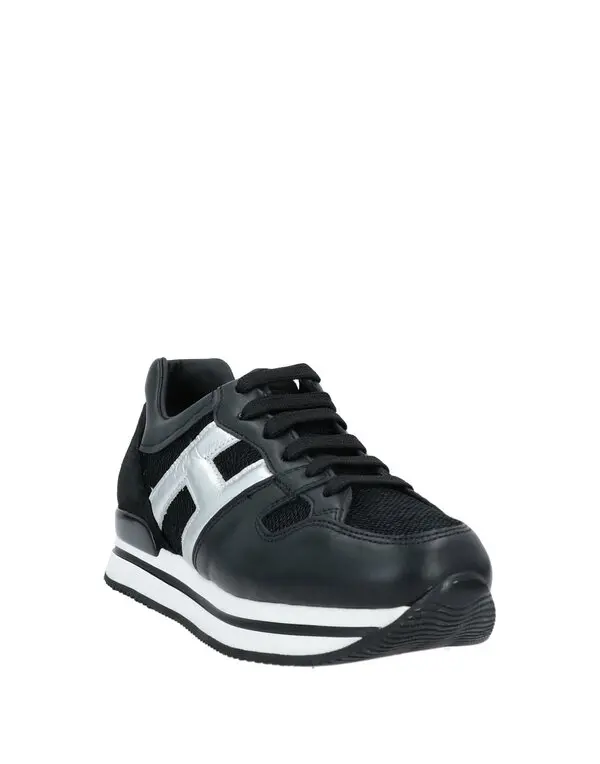 Hogan Leather Sneakers - Black
