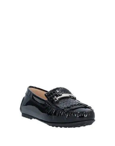 TOD'S Leather Loafers - Black