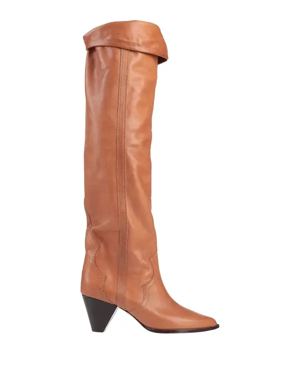 Isabel Marant Calfskin Boots - Camel