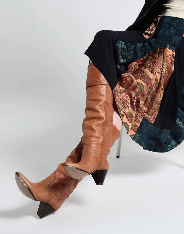 Isabel Marant Étoile Calfskin Leather Boots