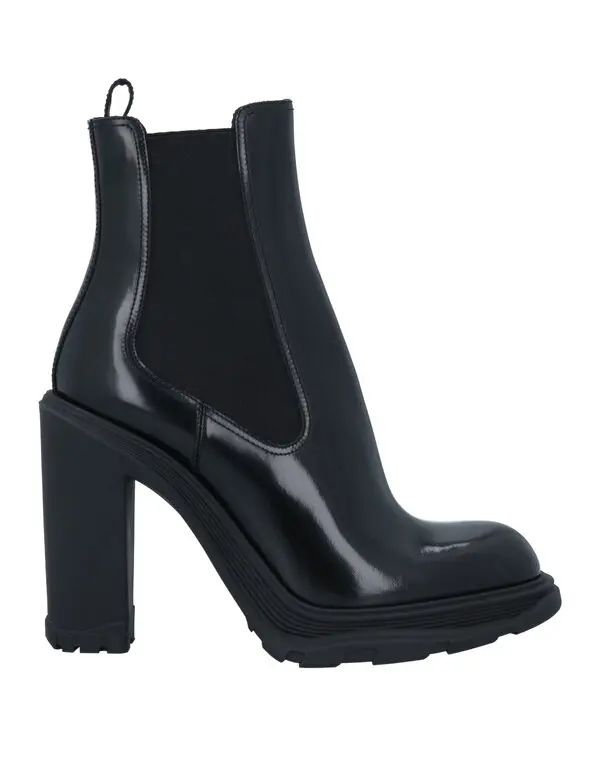 Alexander McQueen Leather Chelsea Boots