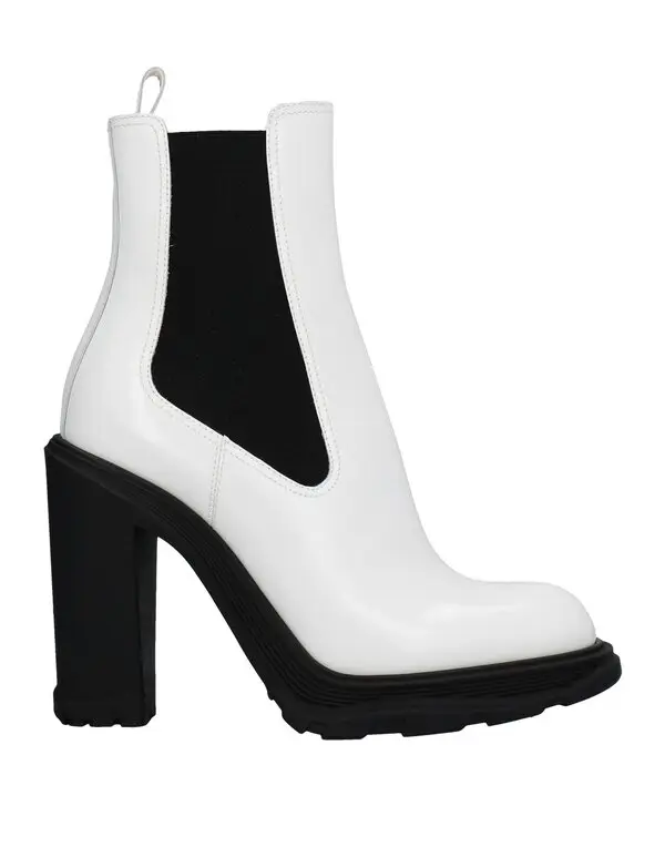 Alexander McQueen Leather Chelsea Boots