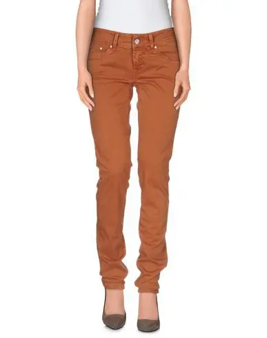 JACOB COHЁN Cotton-elastane Pants - Brown