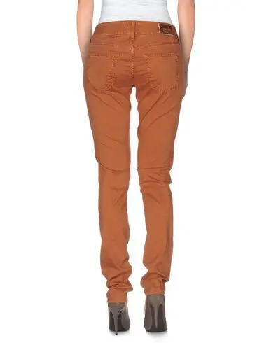 JACOB COHЁN Cotton-elastane Pants - Brown