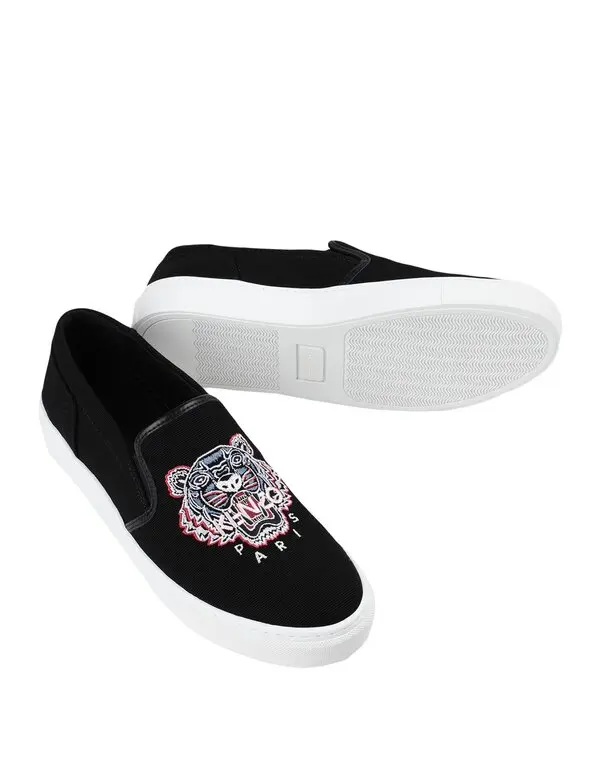 Kenzo Textile Fibers Sneakers - Black