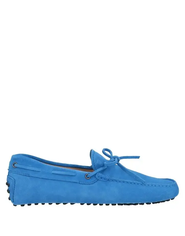 TOD'S Leather Loafers - Blue