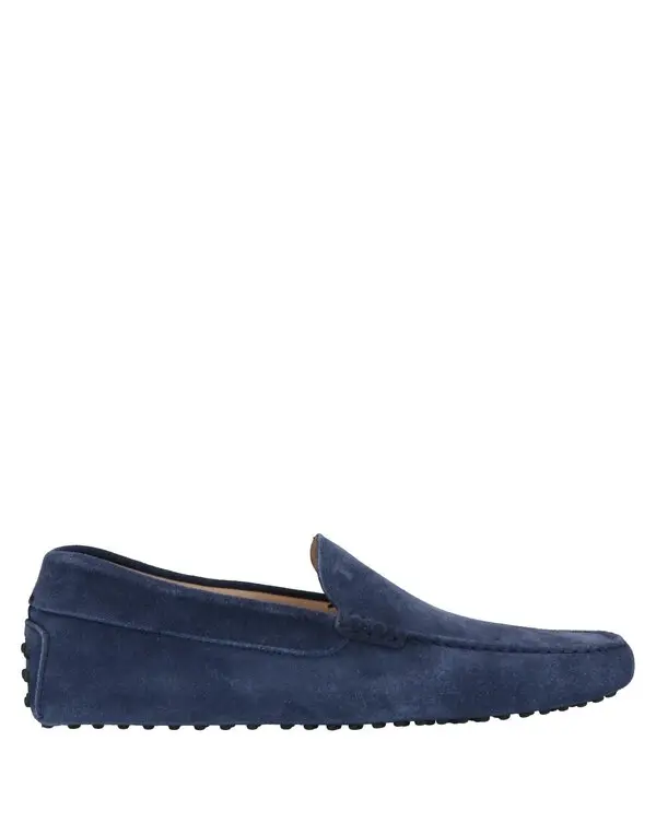 TOD'S Loafers In Leather - Blue