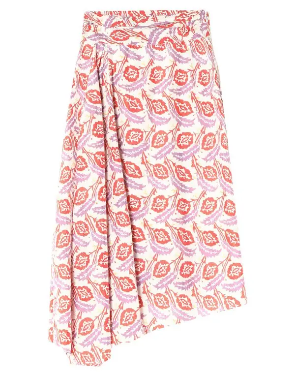Isabel Marant Étoile Midi Floral-print Asymmetric Skirt