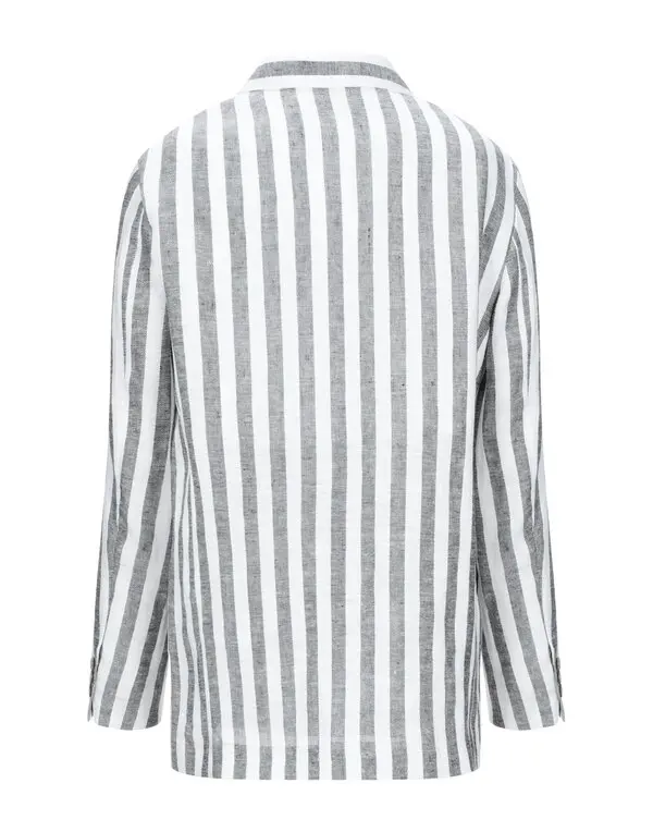 IRO PARIS Linen Striped Blazer