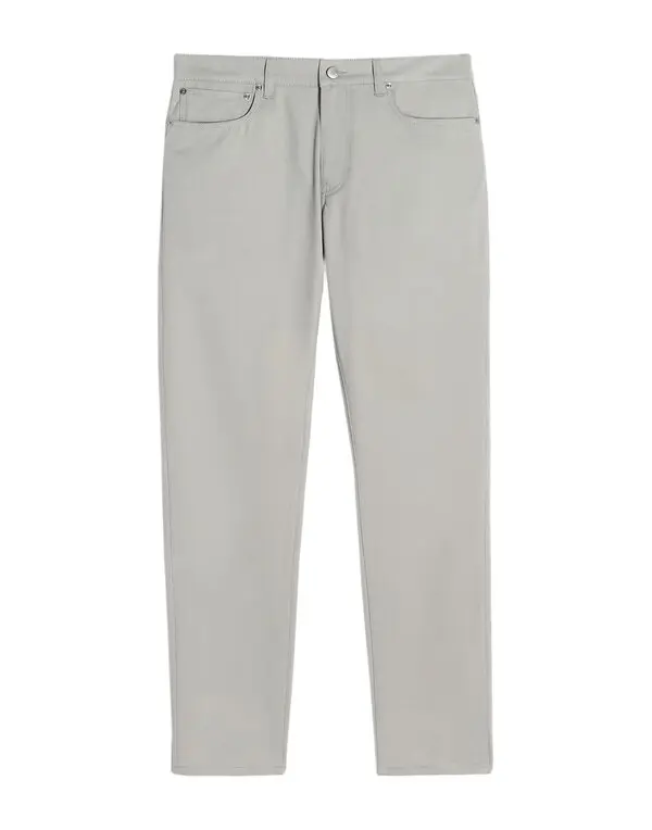 Dunhill Cotton-blend Tapered Trousers - Grey