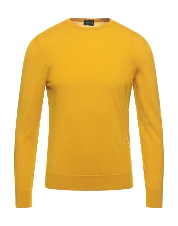 DRUMOHR Cashmere Crewneck Sweater - Yellow