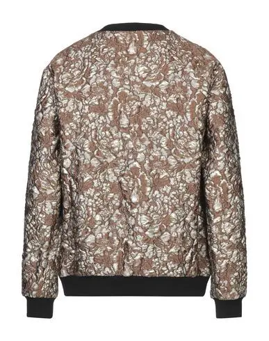 Dolce & Gabbana Sweatshirt With Brocade, Sequins And Beads - Beige