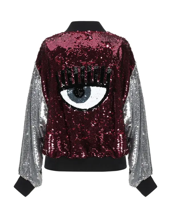 CHIARA FERRAGNI Bomber Jacket - Garnet