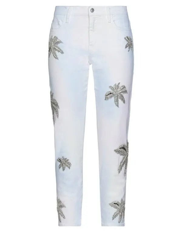 Philipp Plein Straight-leg Jeans With Appliqués