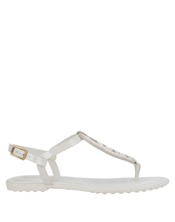 TOD'S Leather Thong Sandals