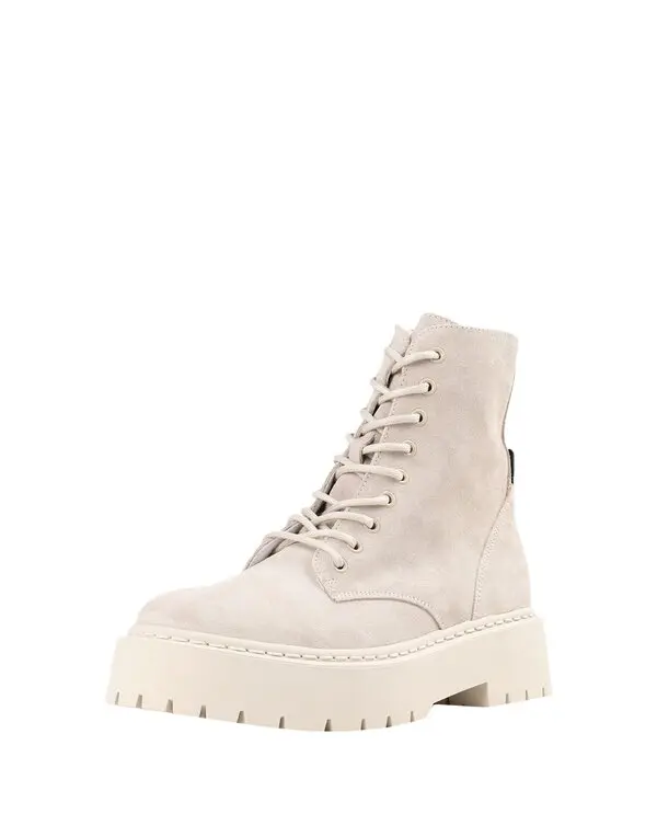 Steve Madden Skylar Suede Combat Boots