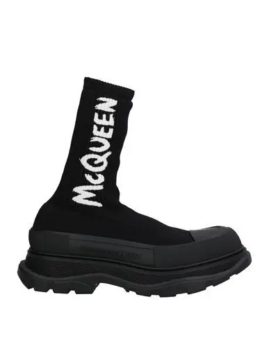Alexander McQueen Textile Fibers Sneakers - Black