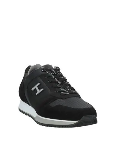 Hogan Leather Sneakers - Black