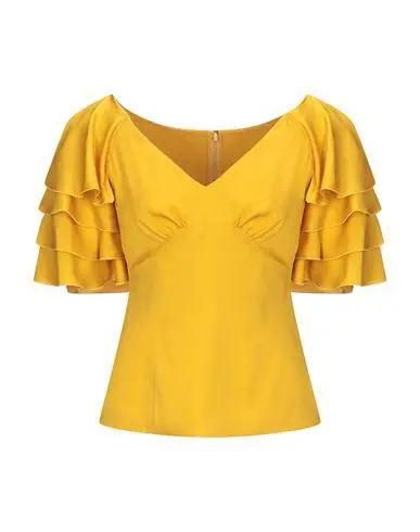 Dolce & Gabbana Ruched Top - Ocher