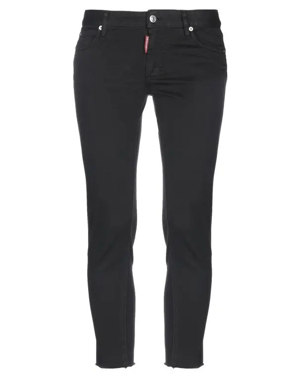 Dsquared2 Slim Fit Gabardine Pants - Black