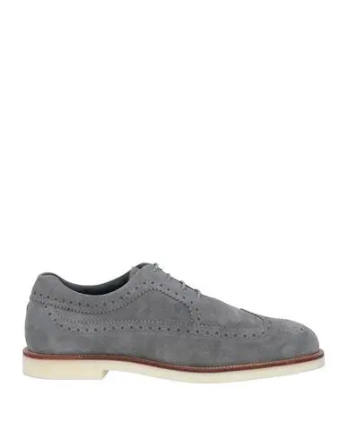Hogan Lace-up Leather Brogues - Grey
