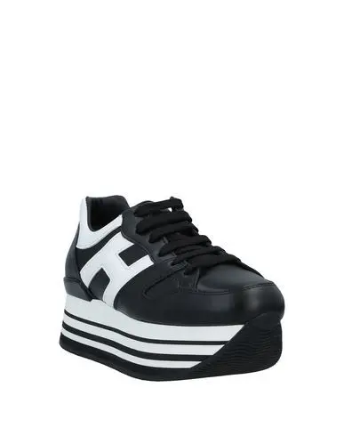 Hogan Leather Low-top Sneakers - Black