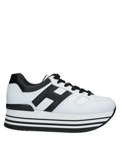 Hogan Leather Low-top Sneakers - White
