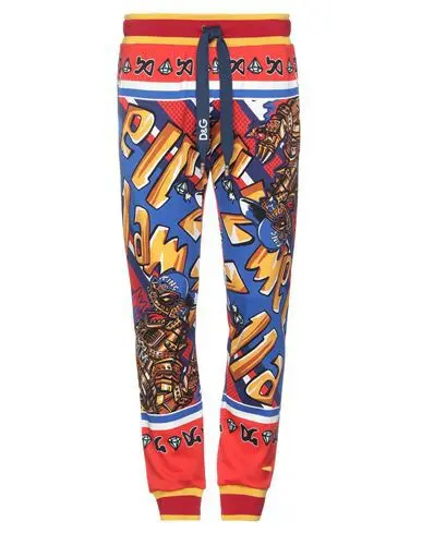 Dolce & Gabbana Pants Size Cotton, Elastane - Bright Blue