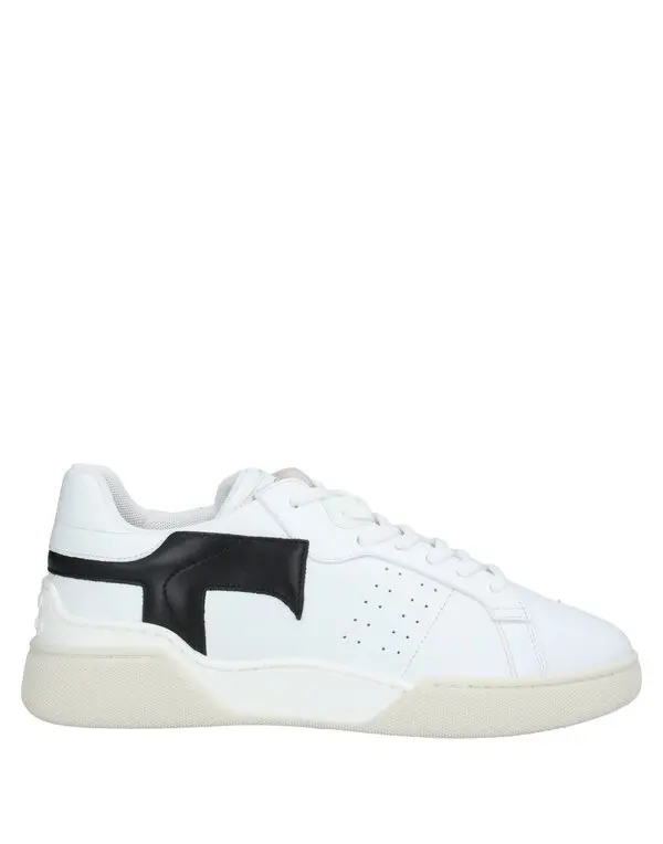 TOD'S Leather Low-top Sneakers - White