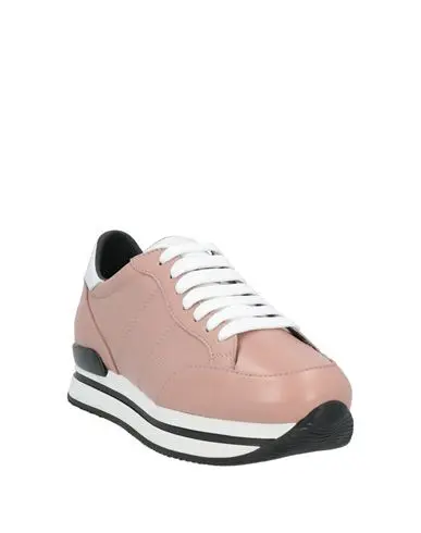 Hogan Leather Low-top Sneakers - Pink