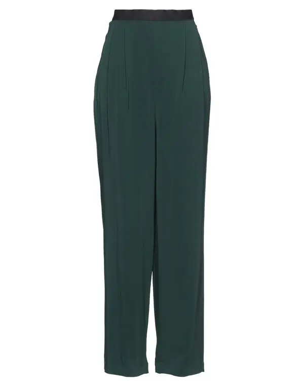 Liviana Conti Wide-leg Trousers - Green