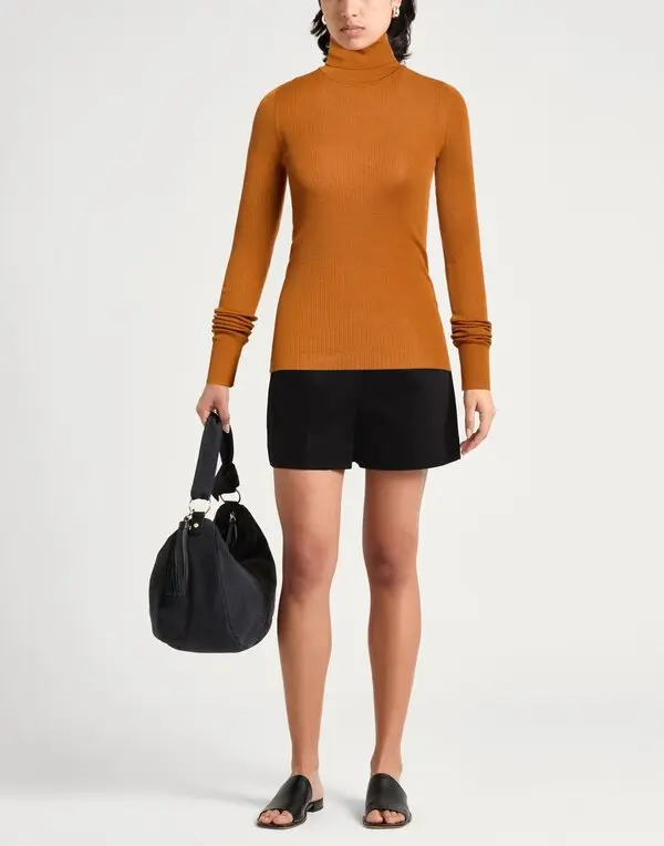 TOD'S Turtleneck Size Virgin Wool - Tan